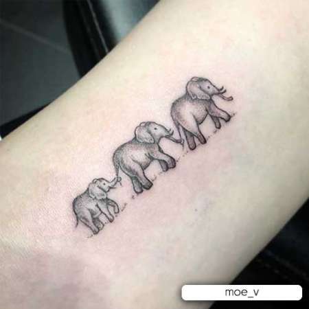 Significato Tattoo Elefante - Tante fantastiche idee a cui ispirarsi